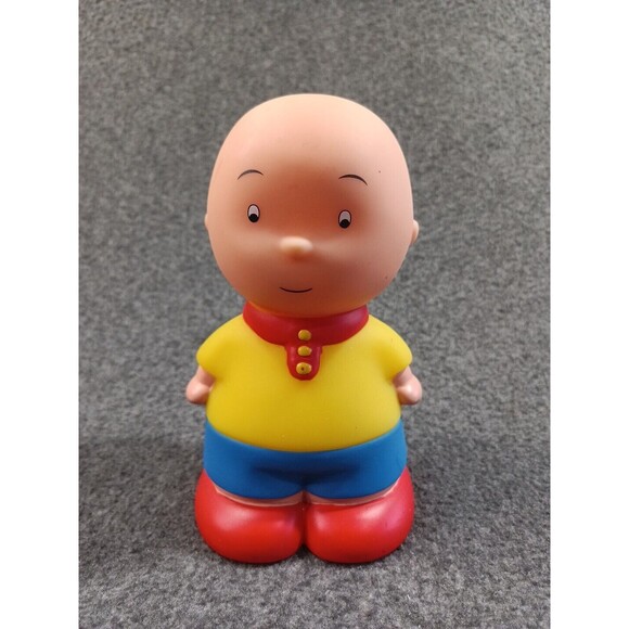 Famosa | Toys | Caillou Famosa Rubber Squeeze 6 4 Toy Cartoon Character ...